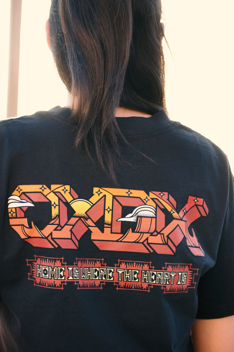 Home Sunset Women's Crop Top (Faded Black) – OXDX Clothing